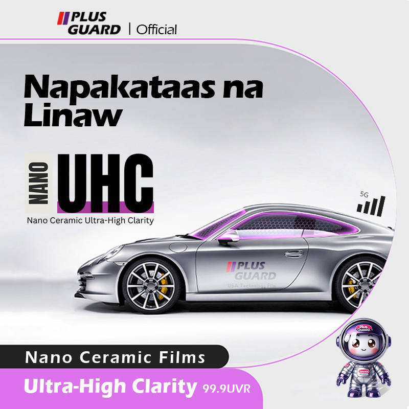Nano Ceramic Tints - PLUS GUARD window tint films - tint film